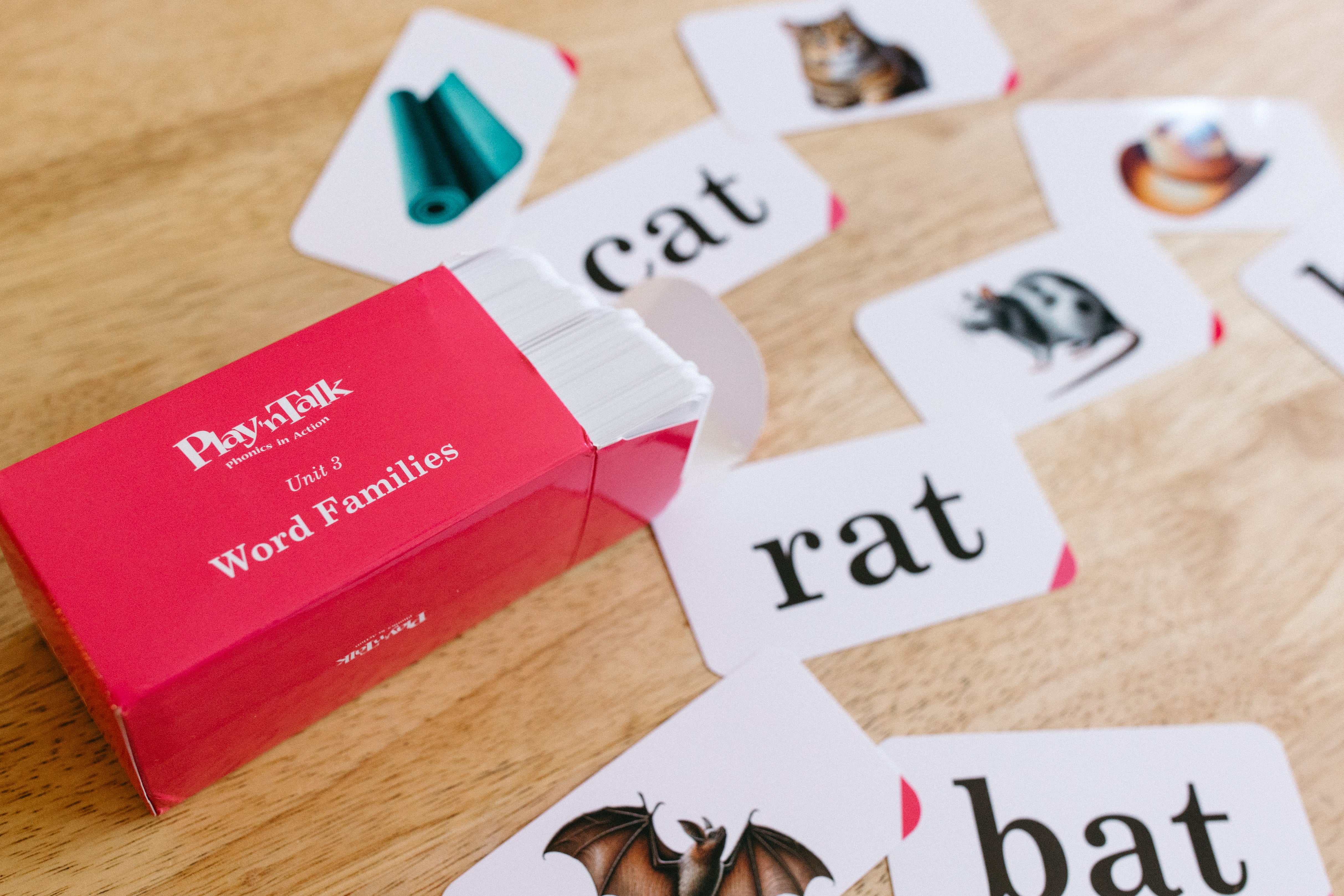 Play 'N Talk #3 Word Family Game Cards – Play 'N' Talk Phonics ...